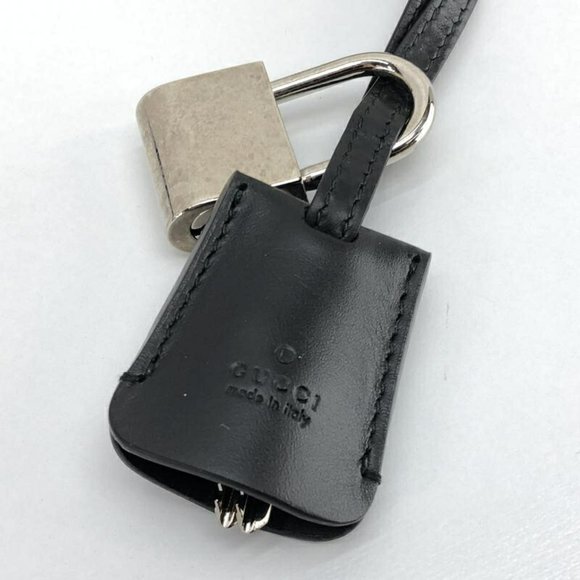 Gucci | Bags | Gucci Sima Black Silver Metal Fittings Business Bag 4284 ...